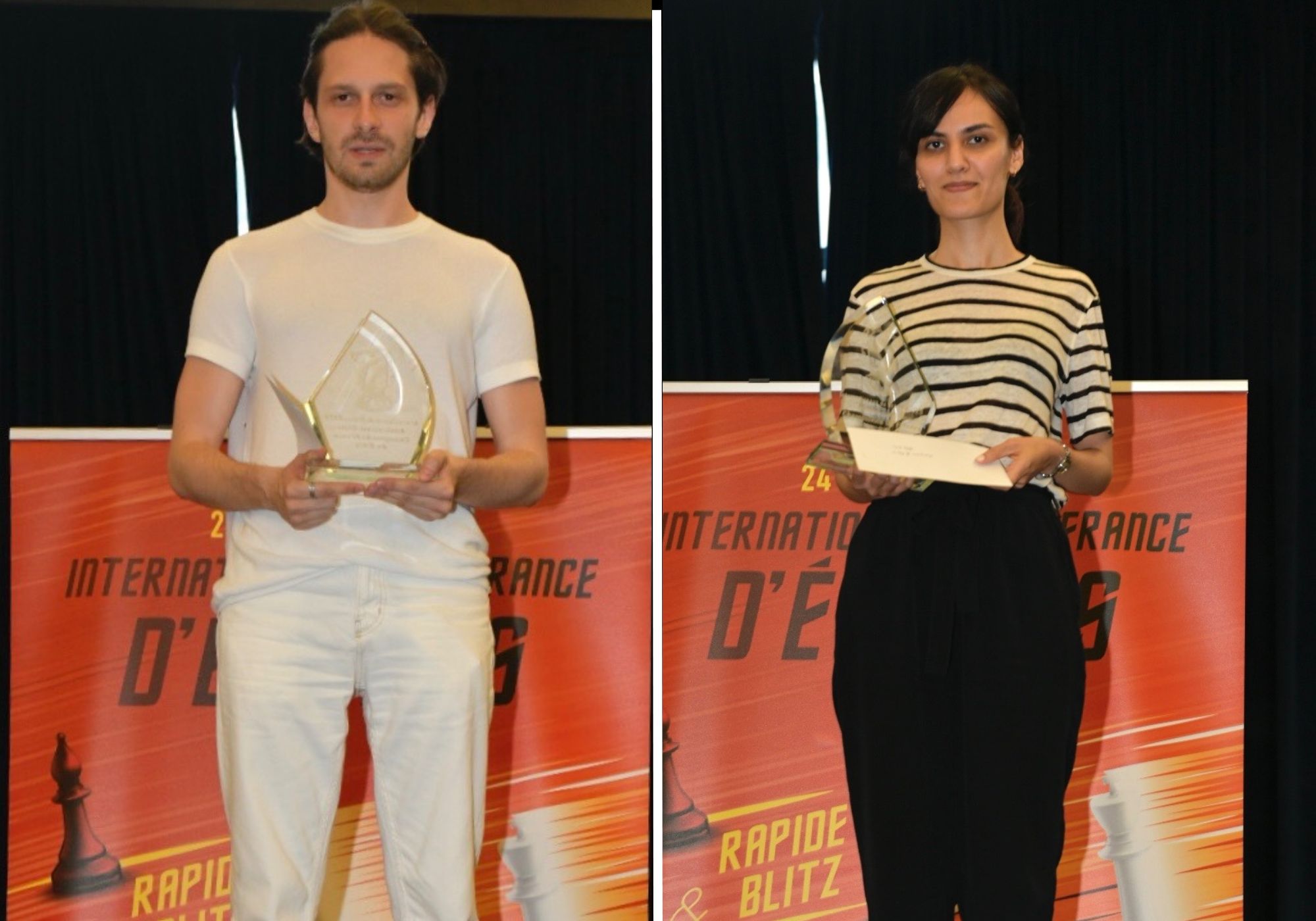 Les champions de France des Internationaux de France de BLITZ ...